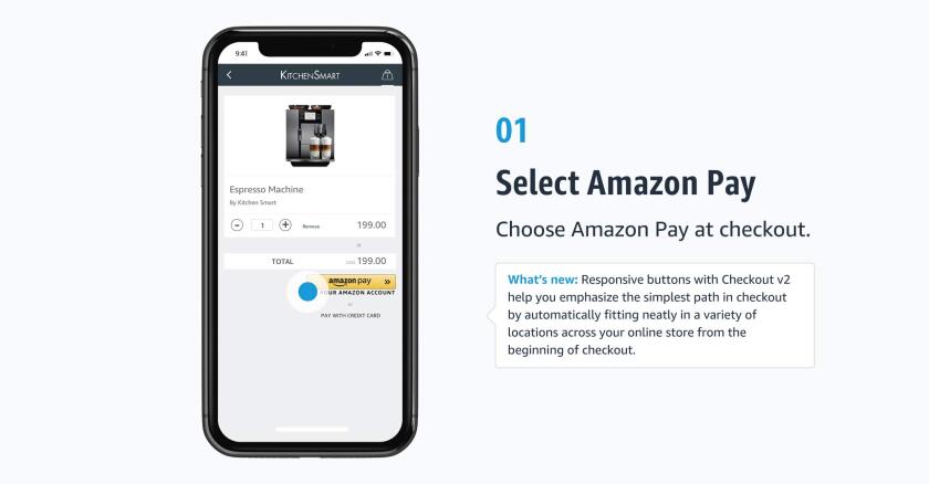 Upgrade to Amazon Pay Checkout v2 - Amazon Pay